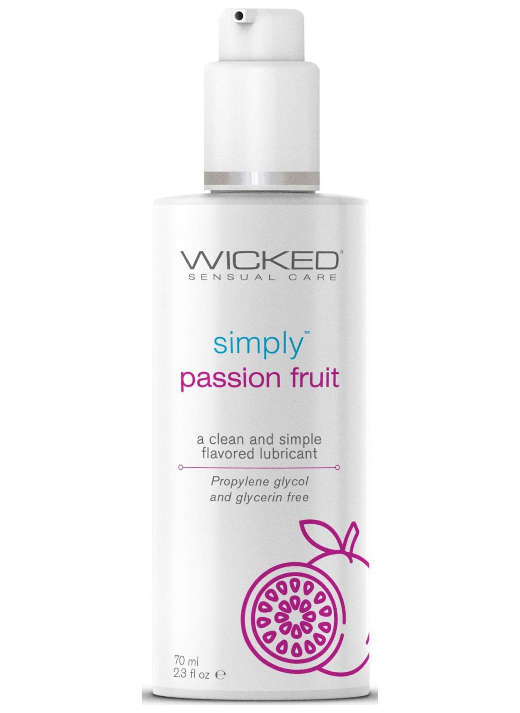Simply Passion Fruit Flavored Water Based Lubricant 2.3 oz. - Walmart.com