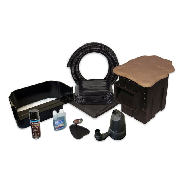 Simply Ponds 2100 Water Garden and Pond Kit with 15 Foot x 15 Foot PVC ...