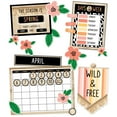 Simply Safari Calendar Bulletin Board Set - Walmart.com