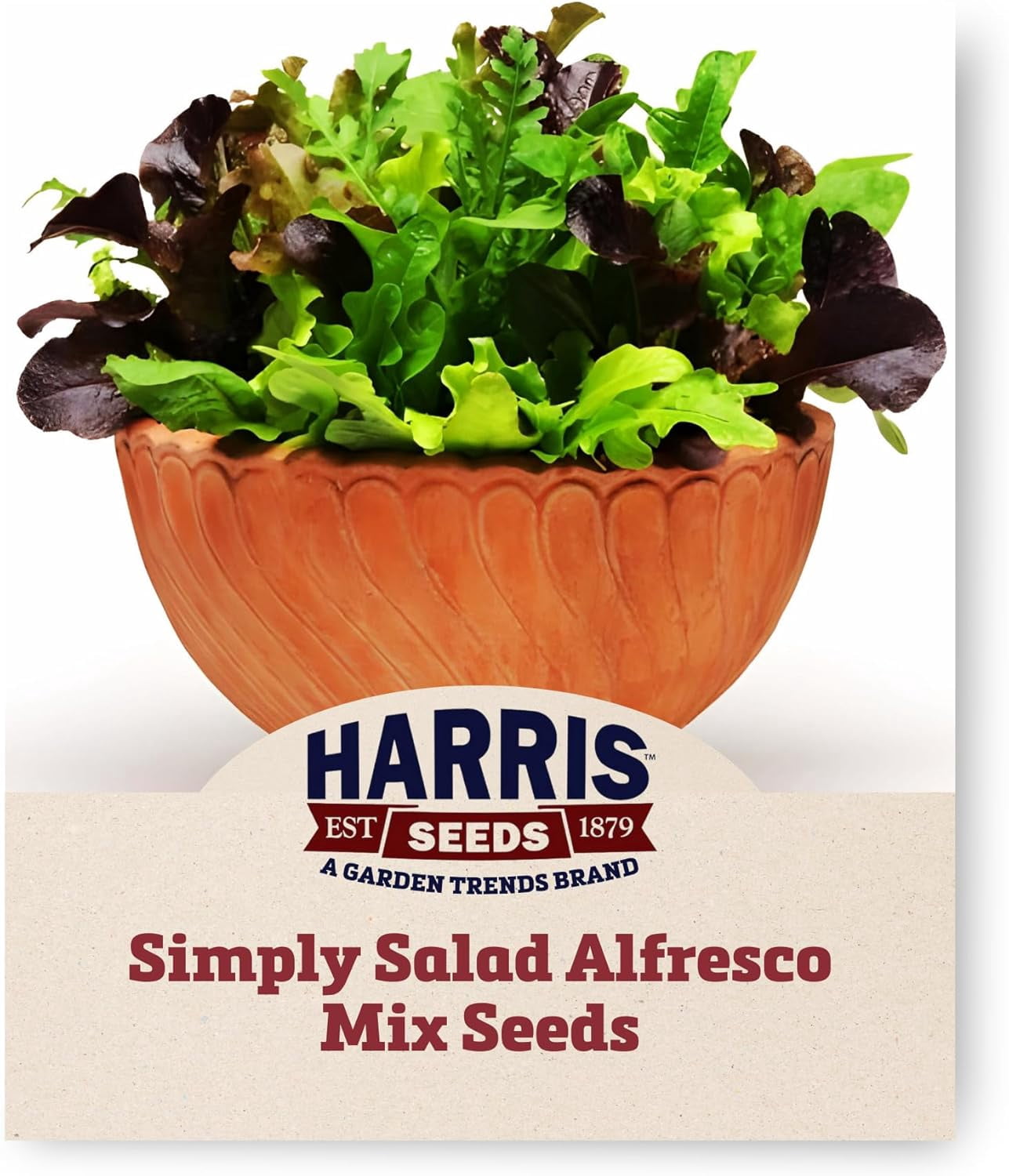 Harris Seeds - Simply Salad Alfresco Mix Seeds Cool Climate Loving ...