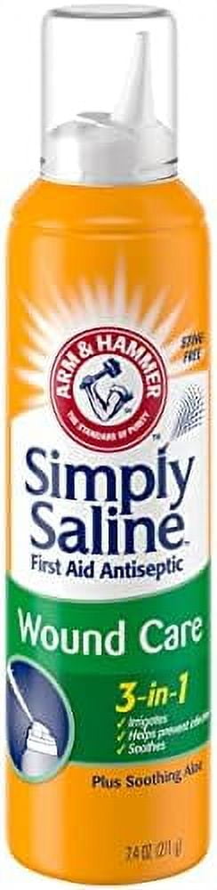 Simply Saline First Aid Antiseptic 3-In-1 (3 Pack) Care - Walmart.com