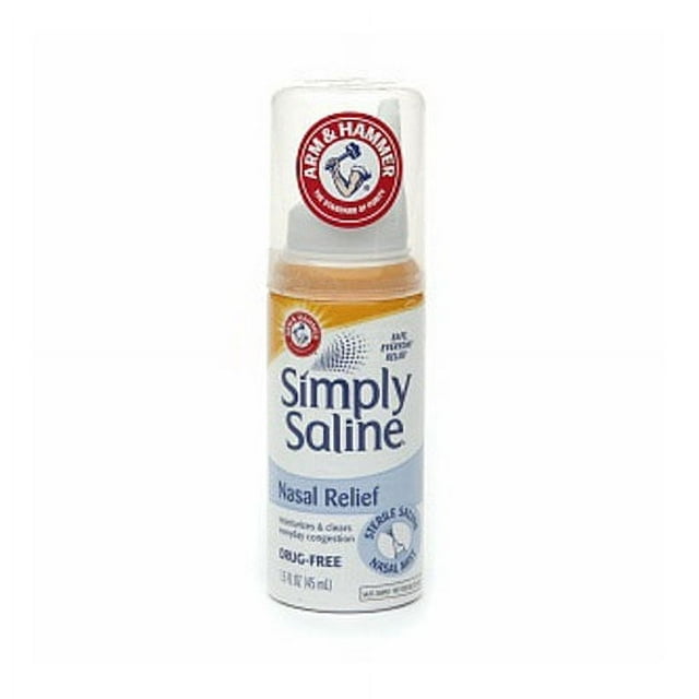 Simply Saline Sterile Saline Nasal Mist For Nasal Relief 15 Oz