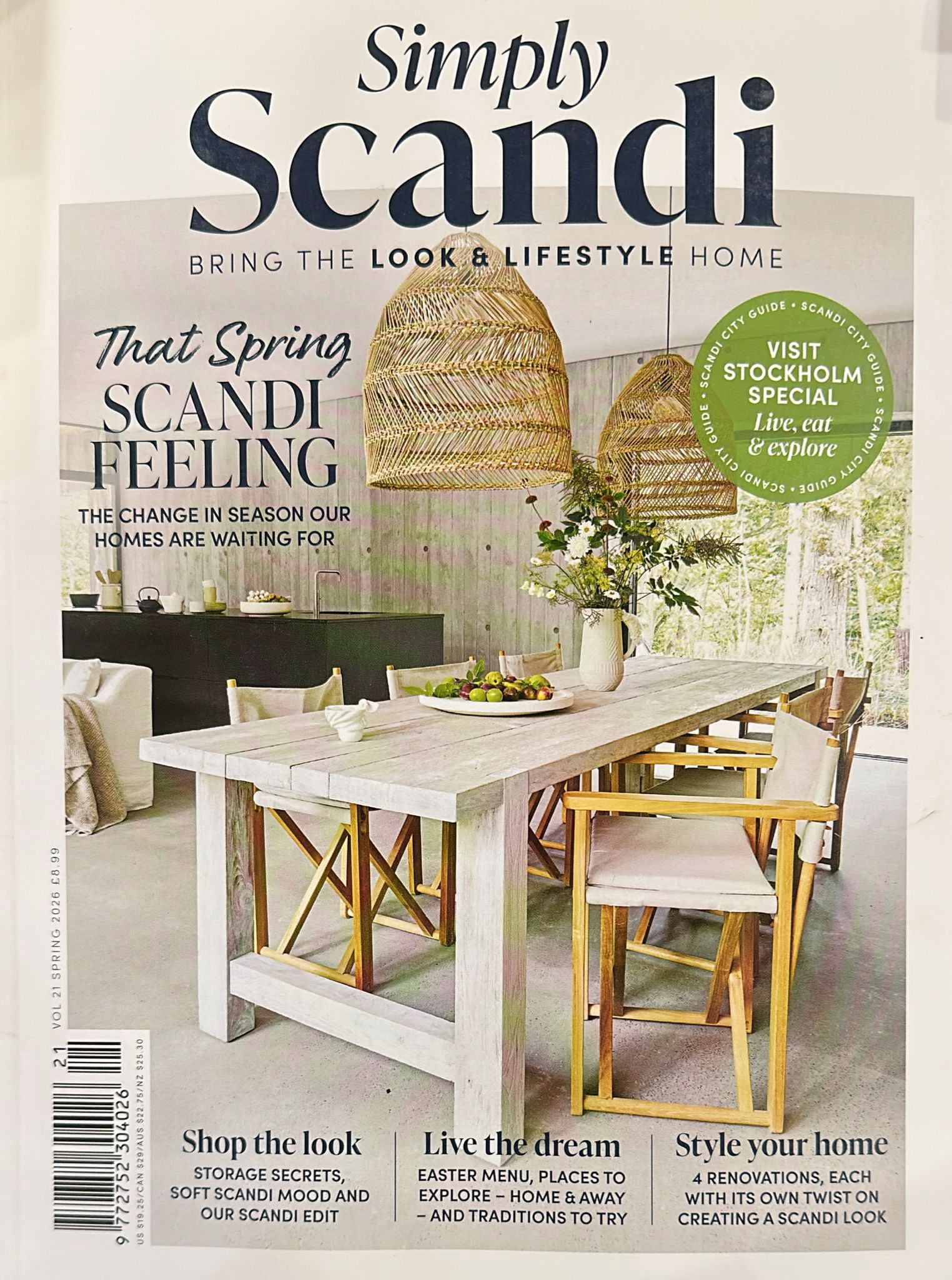 Simply Scandi Magazine Spring 2026 - Walmart.com
