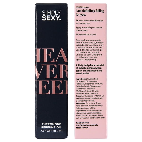 Simply Sexy Head Over Heels - Pheromone Perfume Oil Roll on - .34oz ...