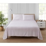 Simply Shabby Chic Cabana Stripe 4-Piece Soft Washed Microfiber Sheet ...