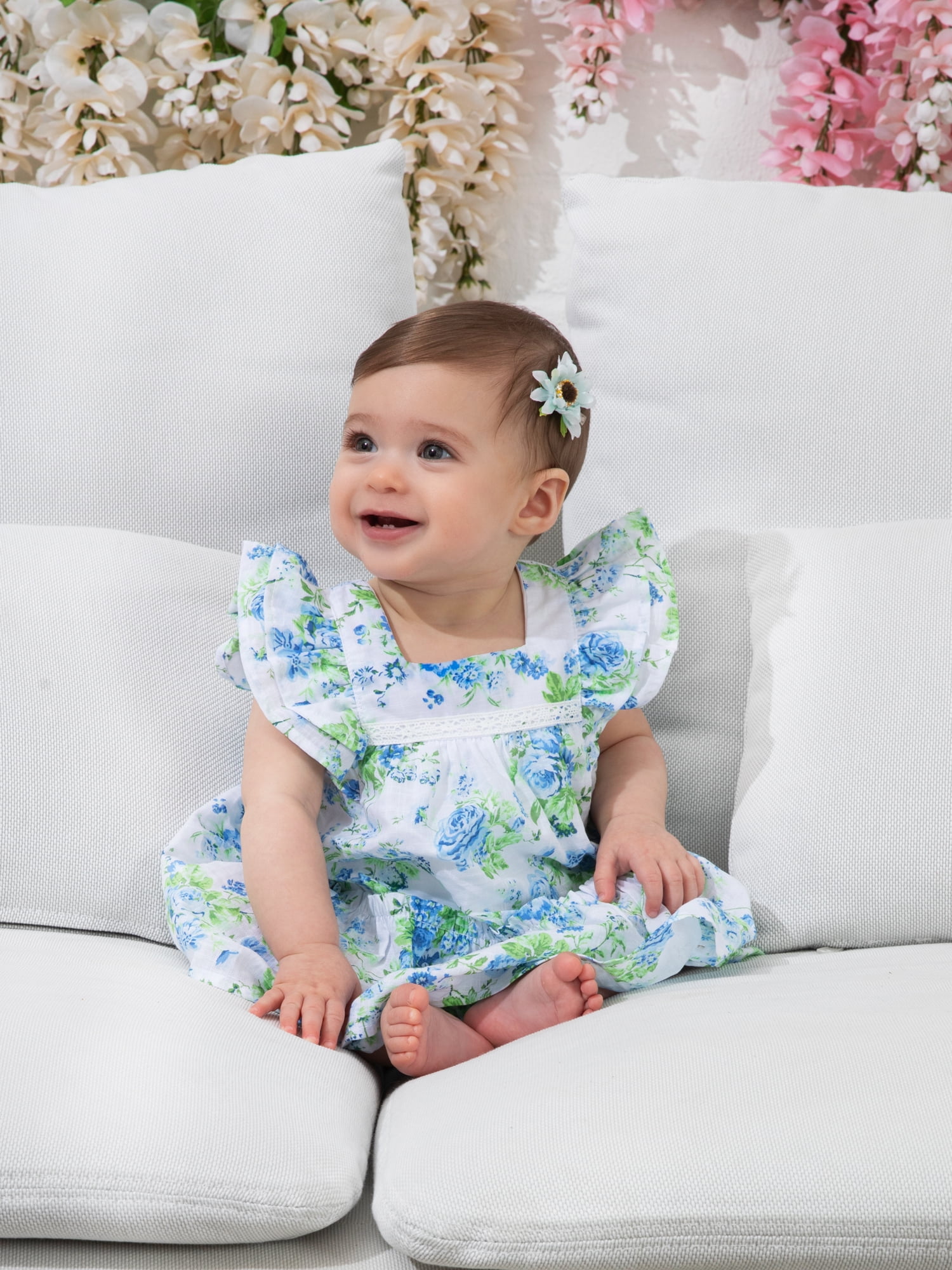 Simply Shabby Chic Just Me & Mommy Infant Matching Ruffle Floral Dress ...