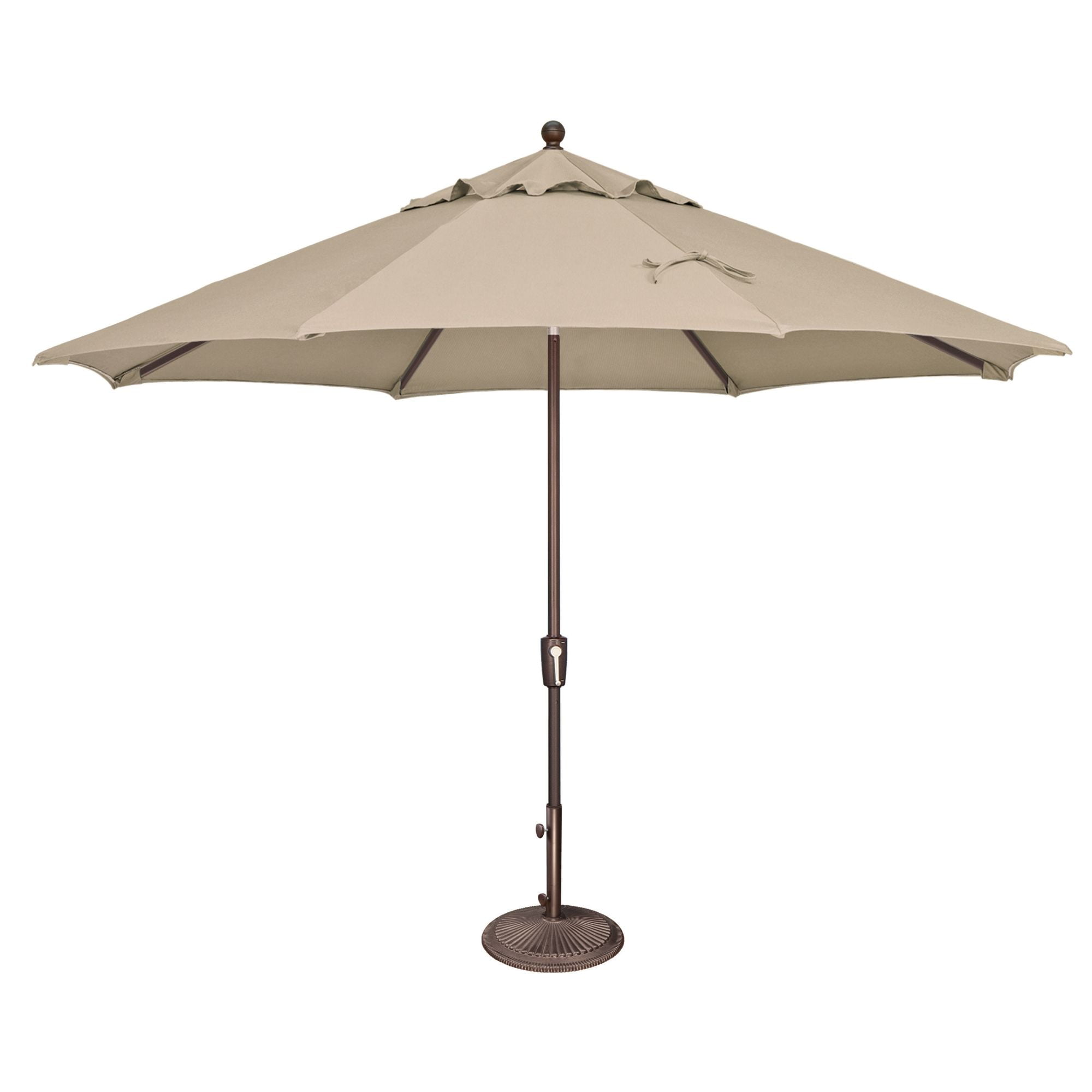 Simply Shade Catalina Octagon Push Button Tilt Umbrella in Bronze ...