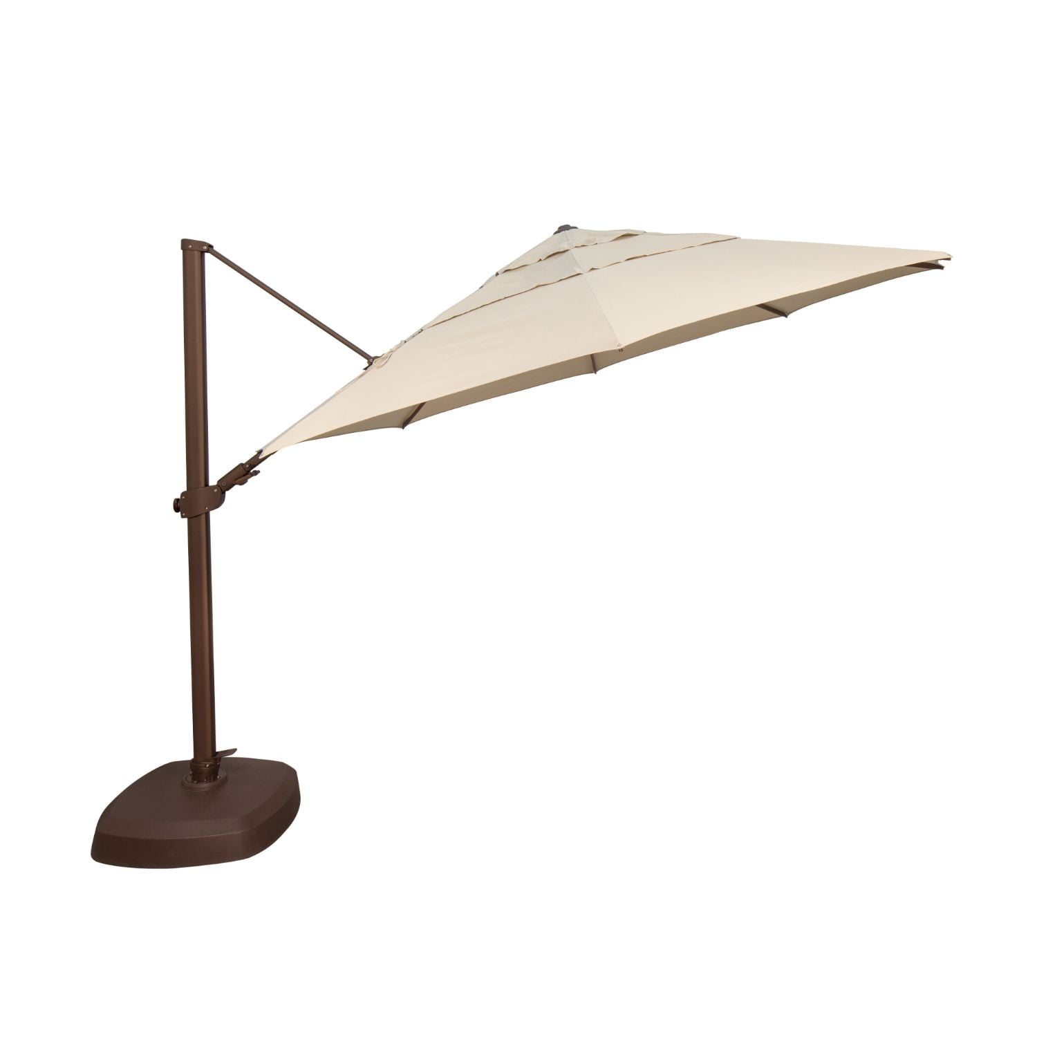 Simply Shade Fiji Octagon Fabric Cantilever Umbrella in Bronze/Cast ...