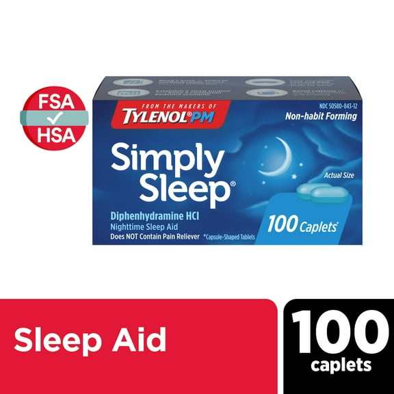 Unisom SleepTabs, Nighttime Sleep-Aid, 25mg Doxylamine, 80 Tablets ...