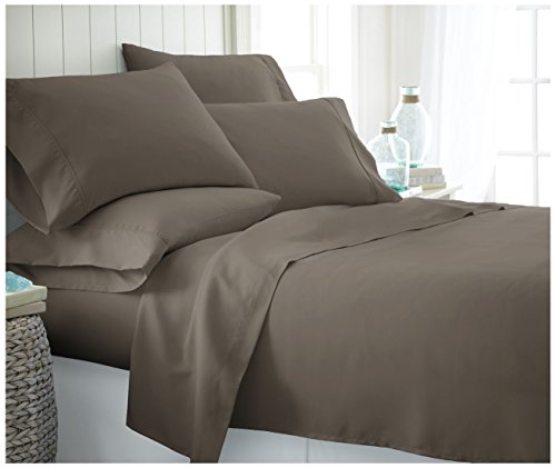 Simply Soft 6-Piece Wrinkle Free Microfiber Sheet Set with 16" Deep ...