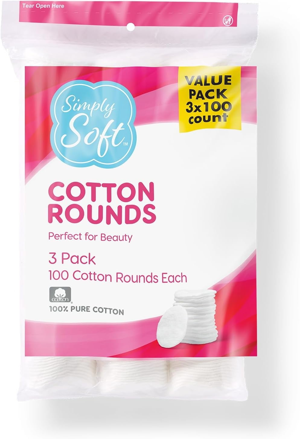 Cotton pads walmart store