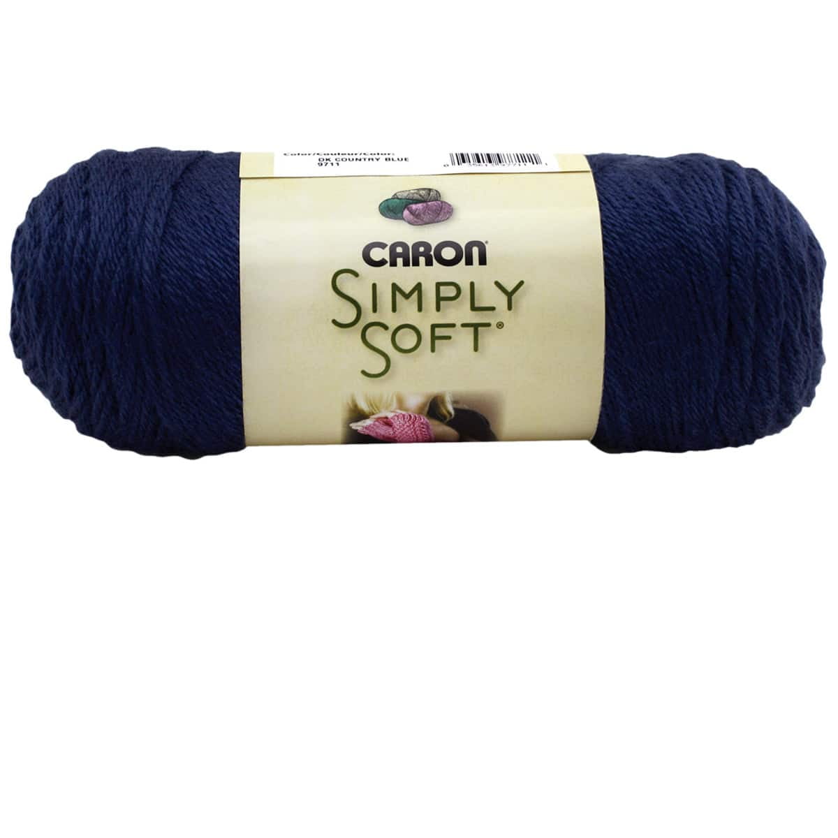 Simply Soft Yarn by Caron - Solid Yarn for Knitting, Crochet, Weaving, Arts & Crafts - Dark ...