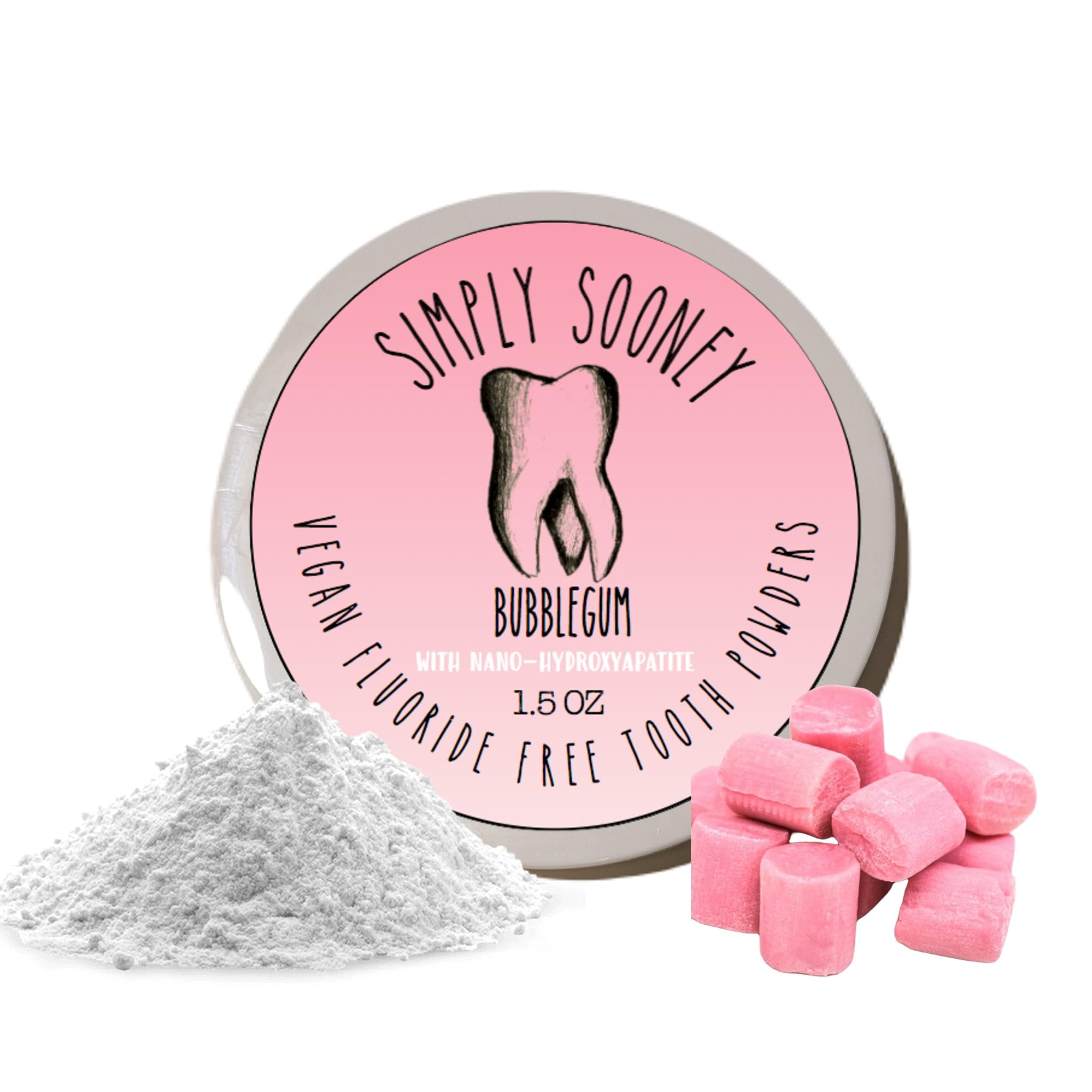 Simply Sooney Remineralizing Vegan MMF7 Mineral Toothpaste Powder I ...