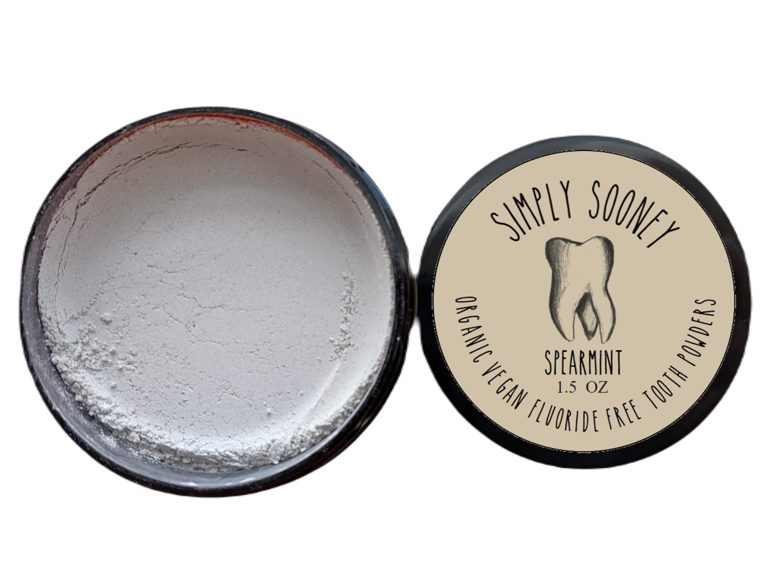 Simply Sooney Remineralizing Vegan WHF2 Mineral Tooth Powder I ...