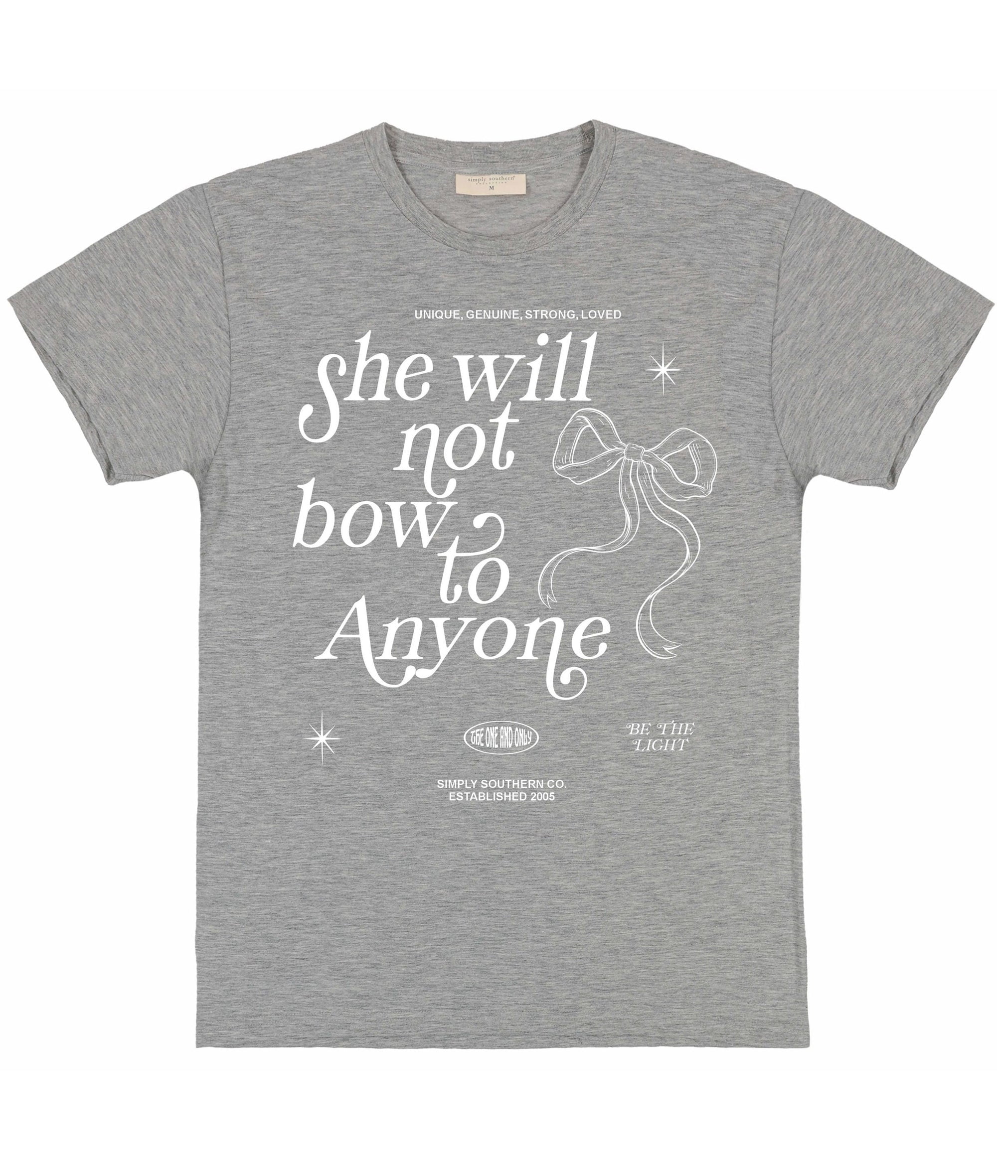 Simply Southern Bow To Anyone T-Shirt - Walmart.com