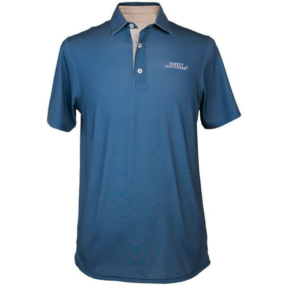 Simply Southern Classic Navy Unisex Polo T-Shirt - Walmart.com