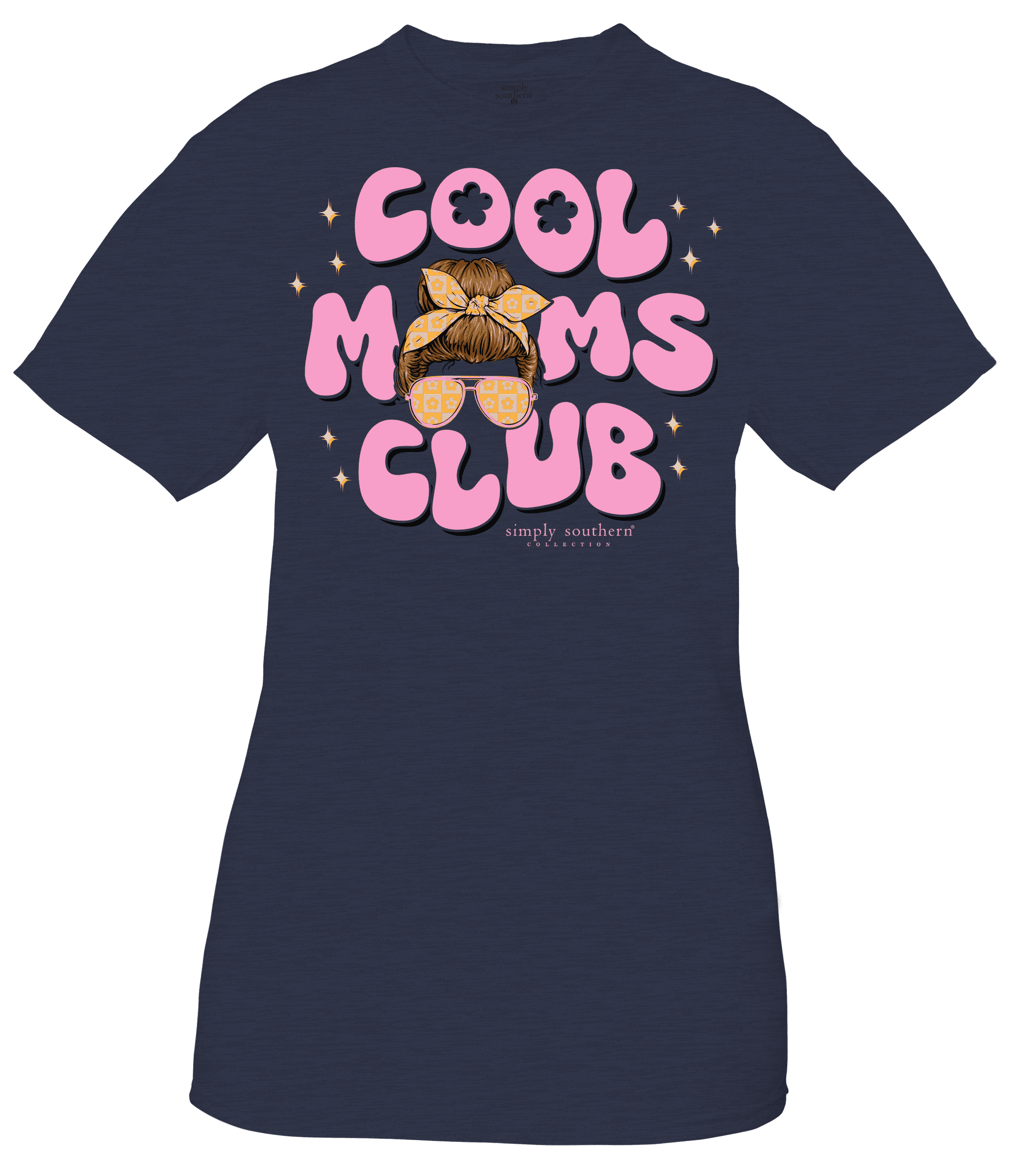 Simply Southern Cool Moms Club T-Shirt - Walmart.com