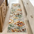 Simply Southern Cottage Franklin Floral 2' X 8' Runner Grey Area Rug ...