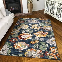 Erin Gates by Momeni Woodland Antelope Blue Hand Tufted Wool Area Rug 6 ...