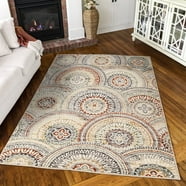 Simply Southern Cottage Franklin Floral 6' X 9' Dark Grey Area Rug ...