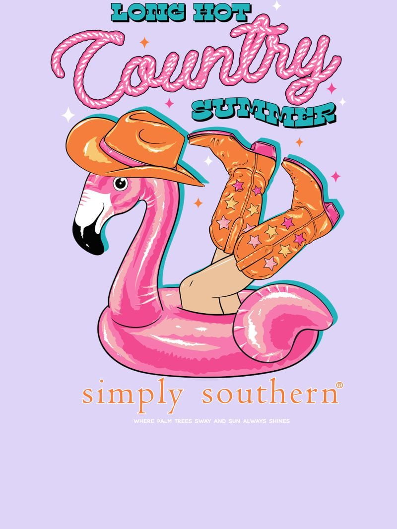 Simply Southern Country Summer Float T-Shirt - Walmart.com