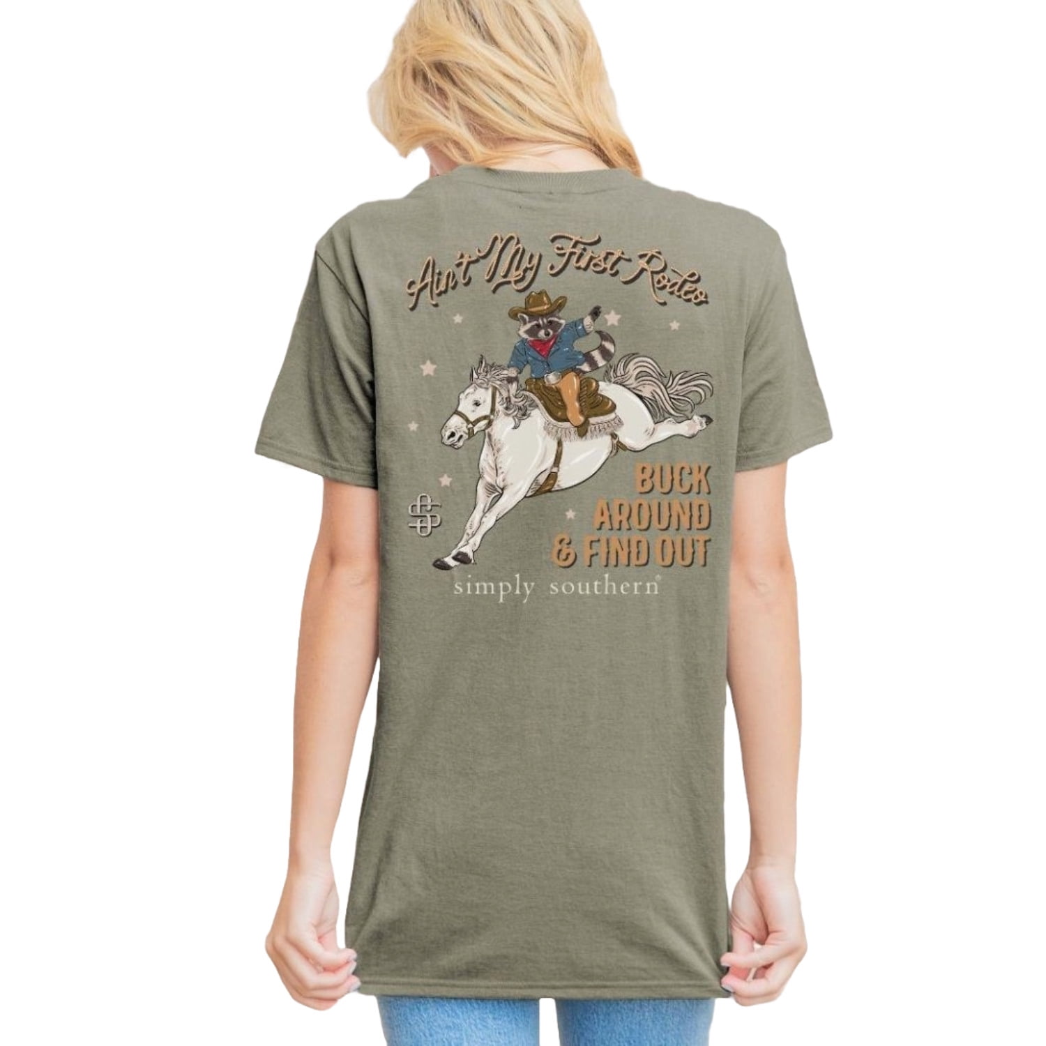 Simply Southern Ladies Prairie Dust Shirt SS-FIRSTRODEO-PRDUST ...