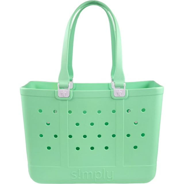 Simply Southern Large Waterproof Tote Bag - Lime - Walmart.com