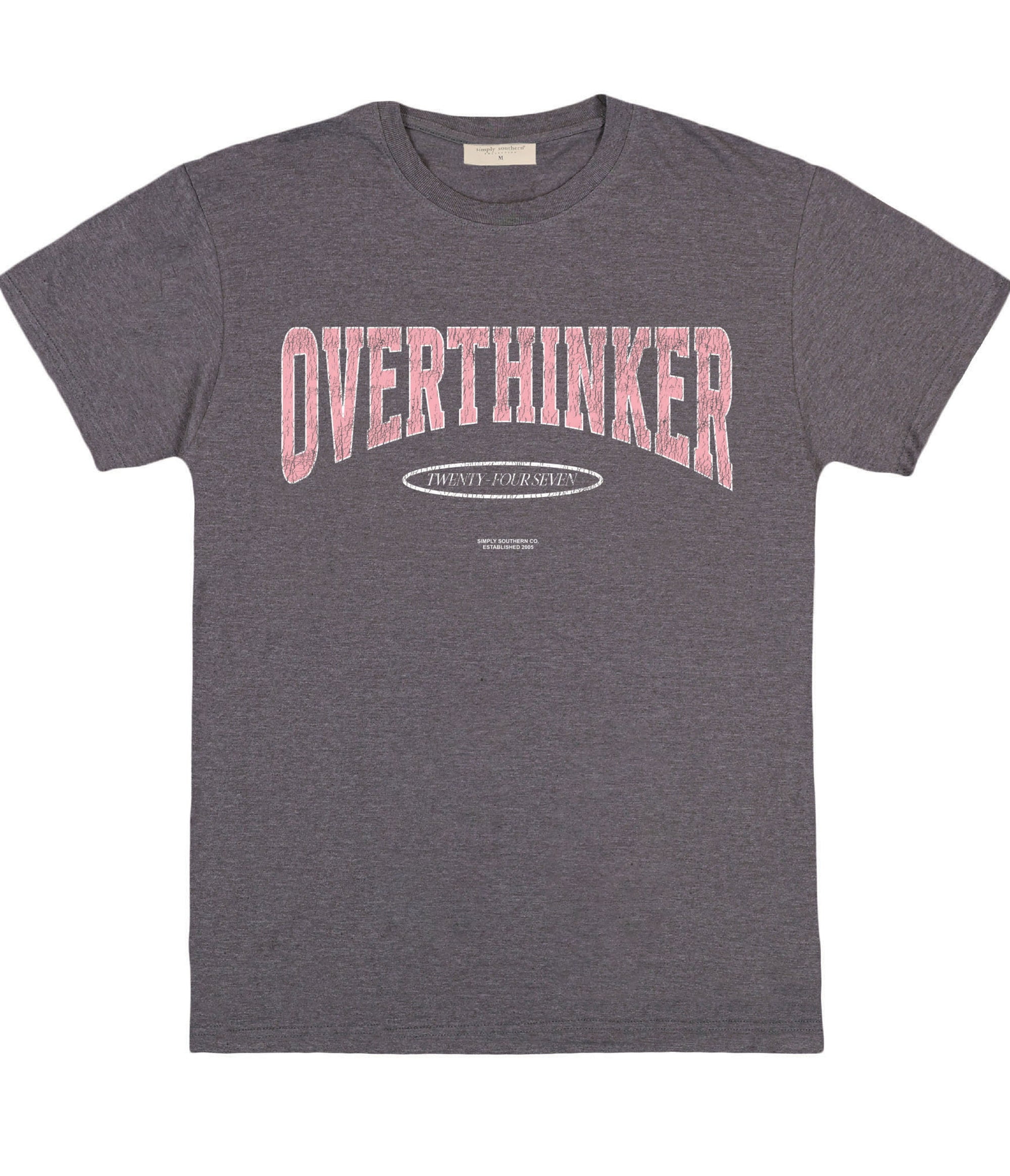 Simply Southern Overthinker 24 7 T-Shirt - Walmart.com