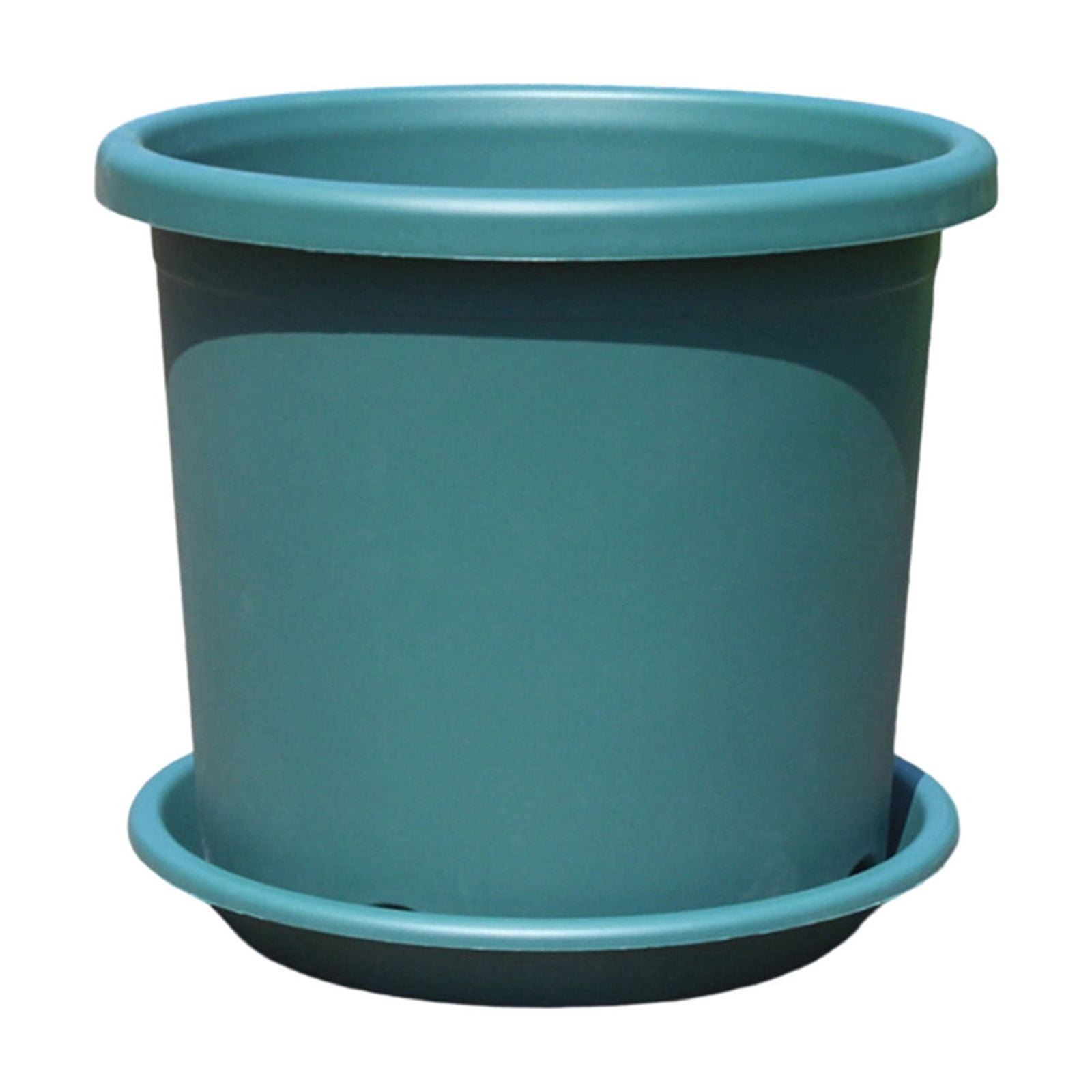 Simply Style Plastic Flower Pot with Saucer | Indoor & Outdoor Plant ...