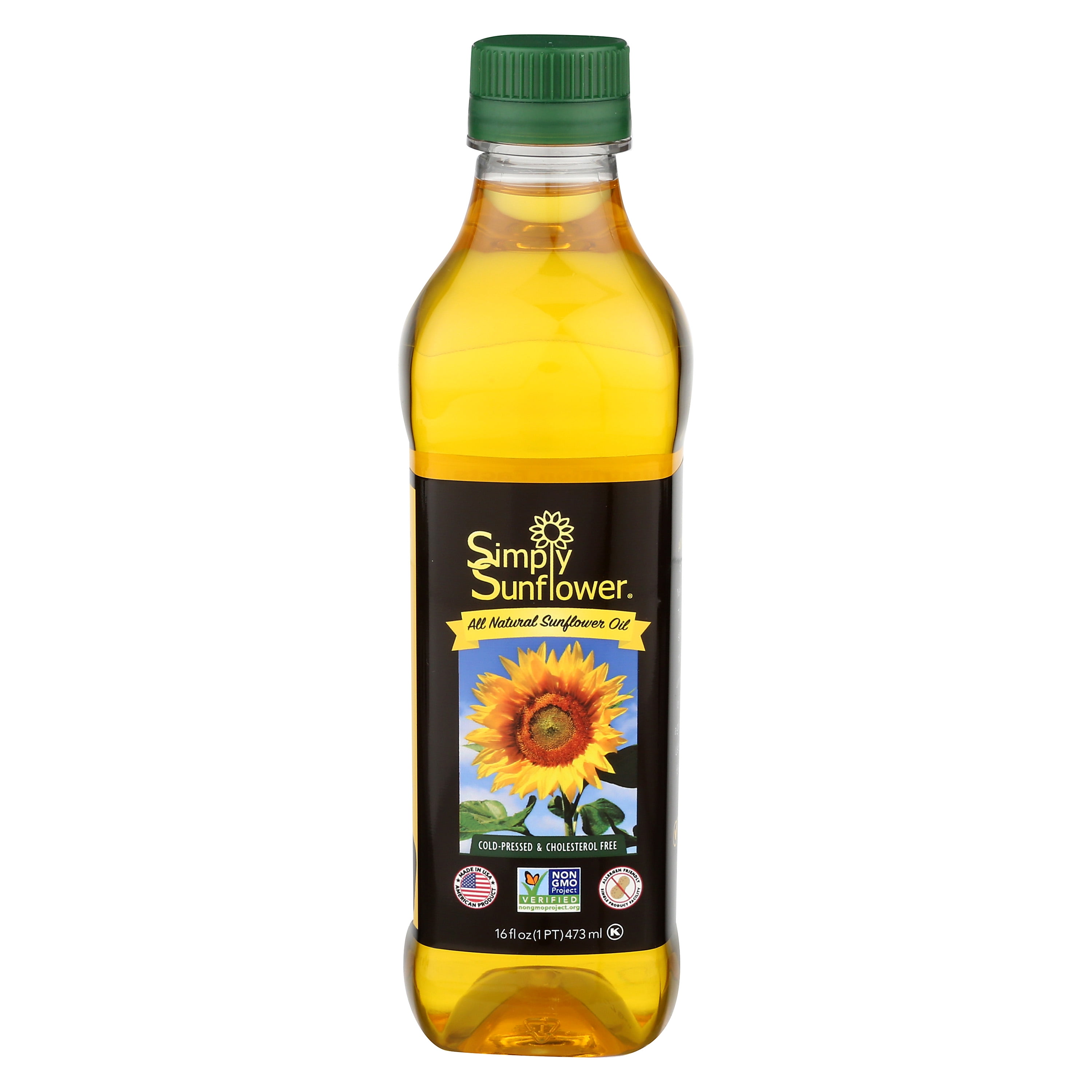 Simply Sunflower Oil, 16oz - Walmart.com