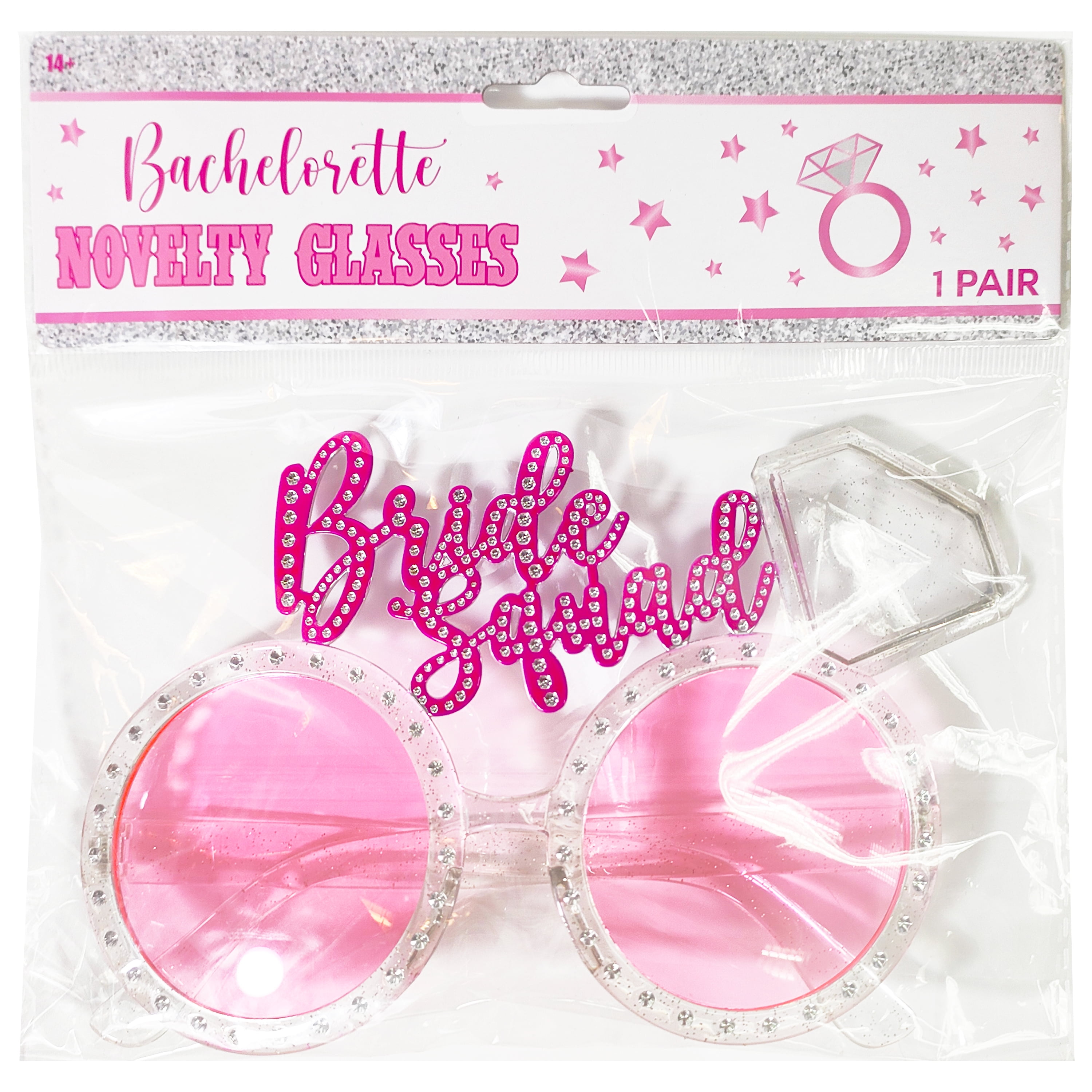 Simply Sweet Bride Squad Glasses with Embellishments, 1 Pair - Walmart.com