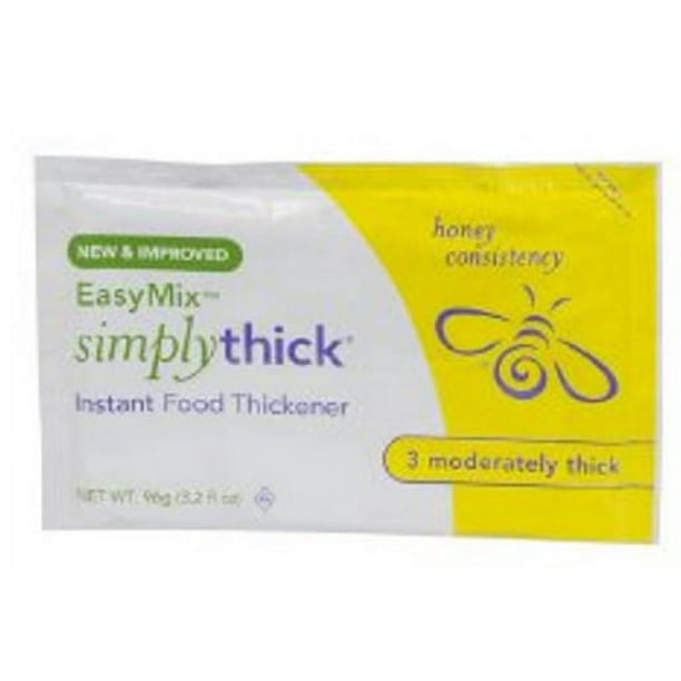 Simply Thick Easy Mix Food and Beverage Thickener 96 Gram Individual ...