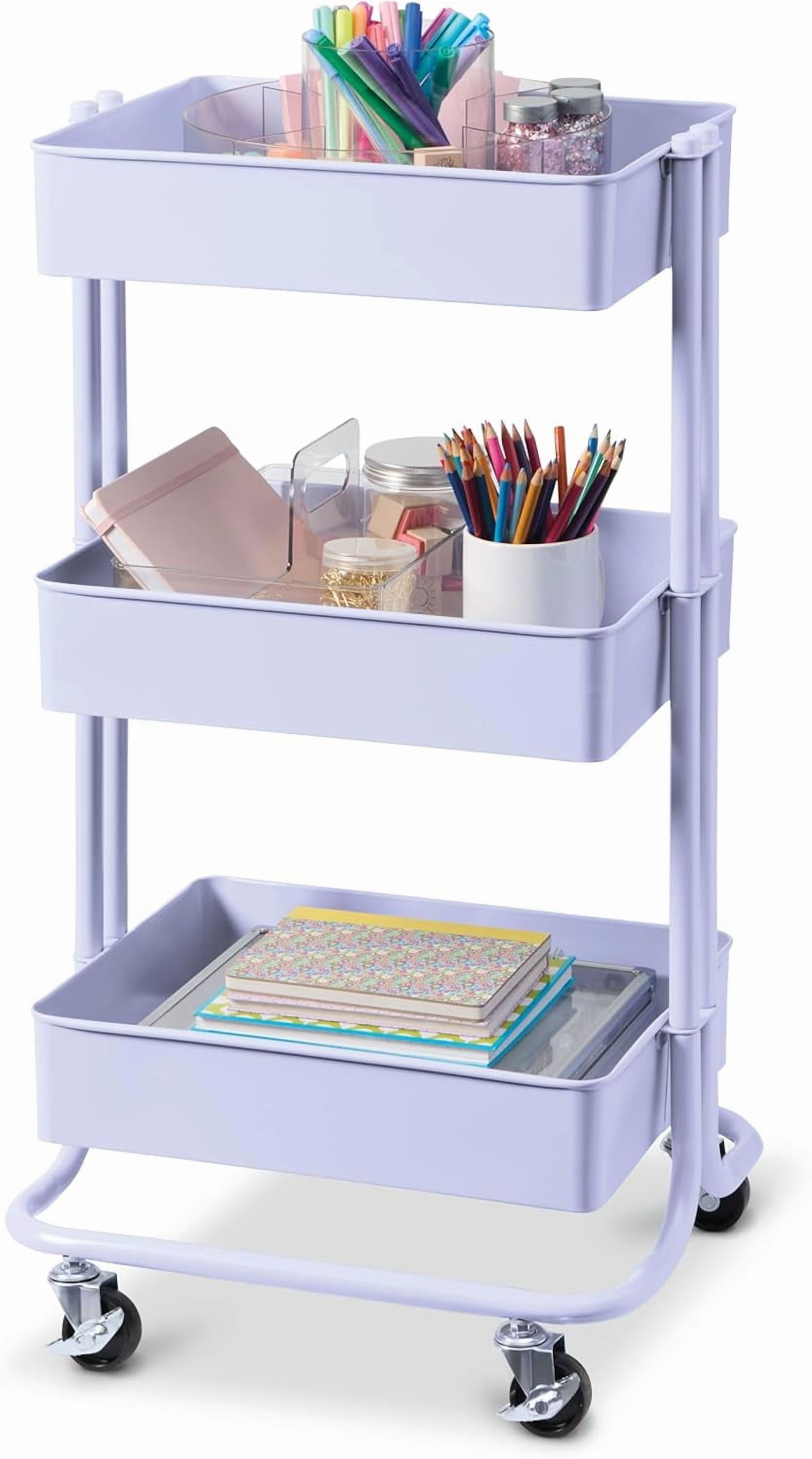 Lexington 3 Tier Rolling Cart