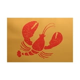 Simply daisy 2' x 3' lobster animal print indoor rug - Walmart.com
