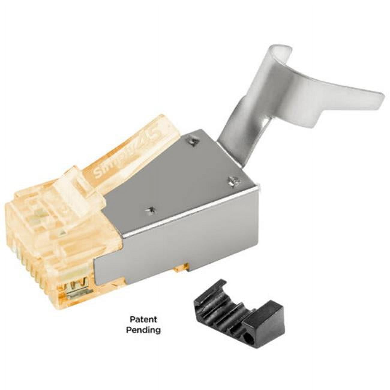 Simply45 10G Shielded External Ground Standard WE & SS RJ45 Modular ...