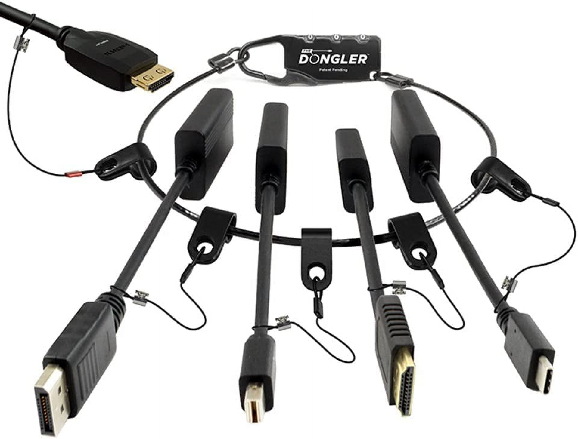 SimplyAV The Dongler Loaded - ProAV 4K Dongle Adapter Ring - Supports up to 32Gbps Input, 4K ...