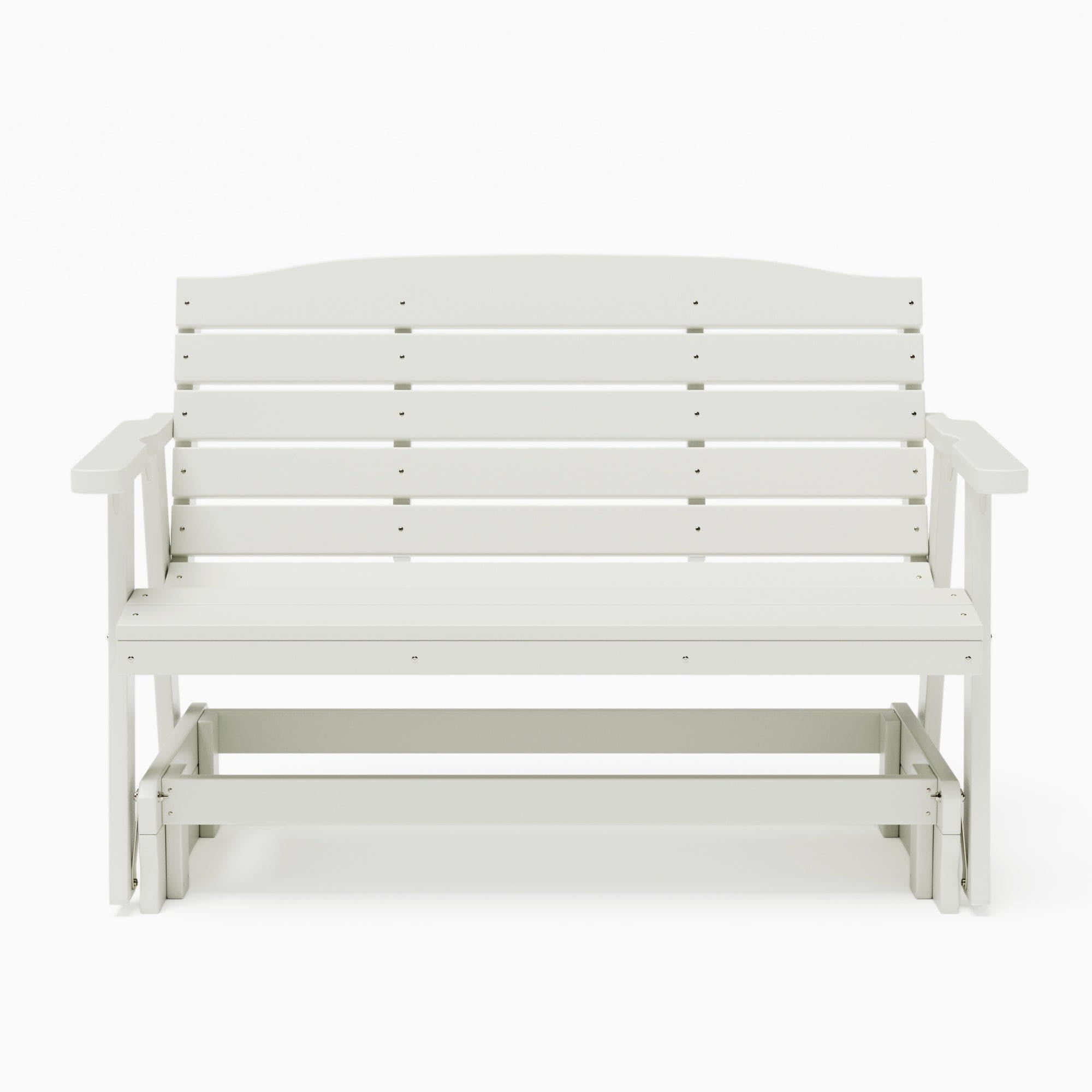 SimplyPoly Amish Made Classic Recycled Plastic Porch Glider, 5-Foot ...