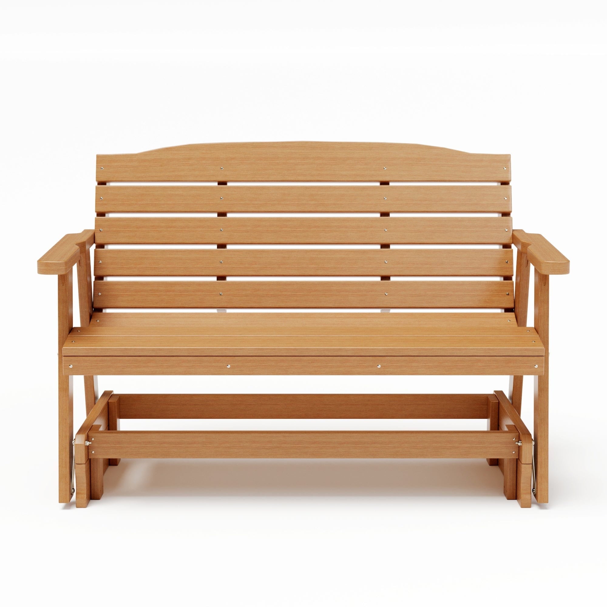 SimplyPoly Amish Made Classic Recycled Plastic Porch Glider, 5-Foot ...