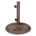 Free Shipping! SimplyShade Coral Free Standing 50 Pound Cast Iron Patio ...