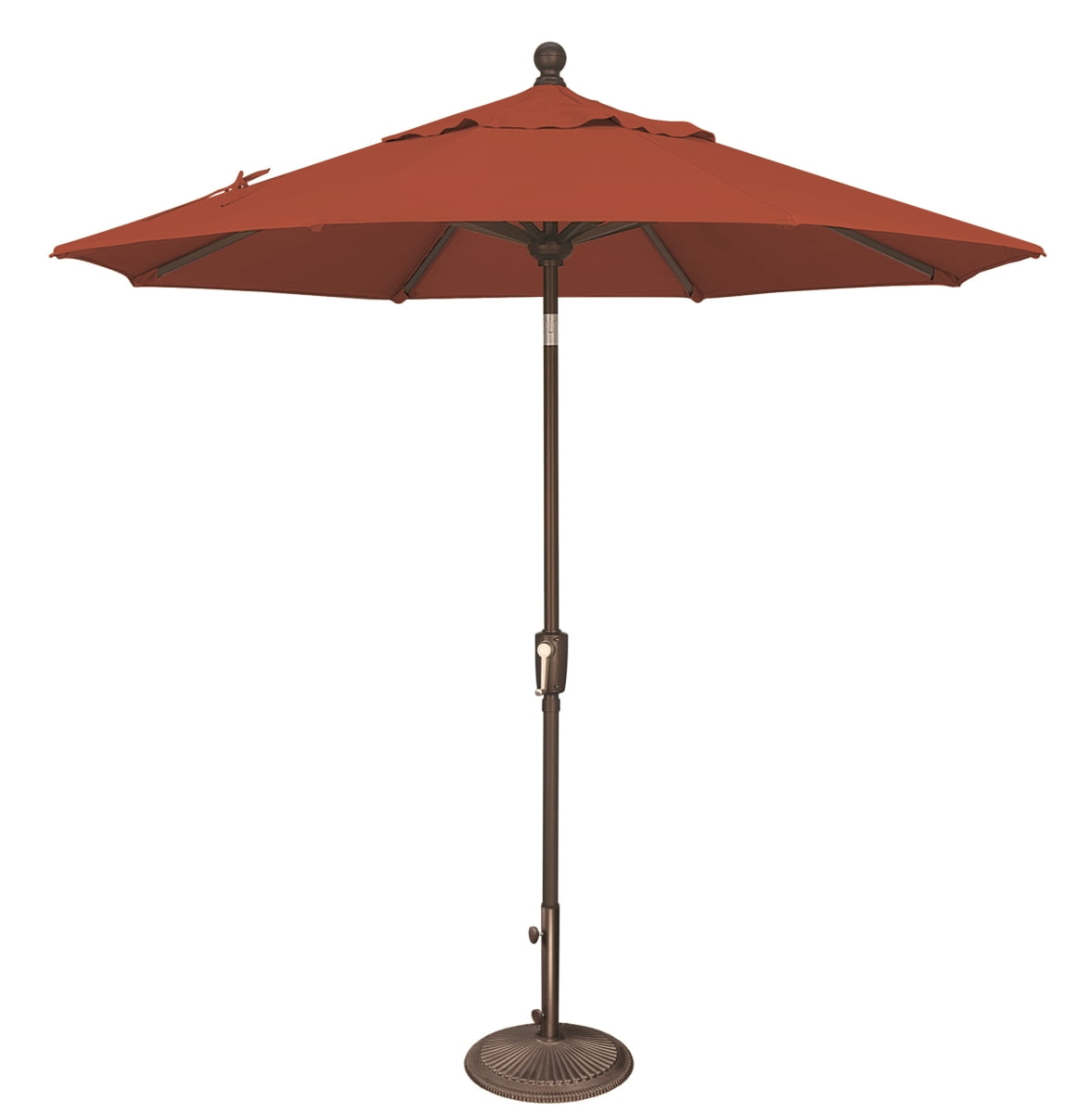 Simply Shade Catalina 7.5' Octagonal Push Button Tilt Solefin Patio ...