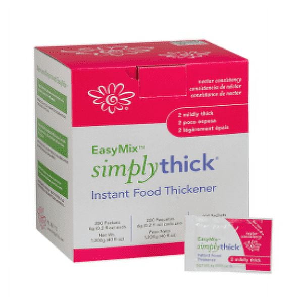 SimplyThick Easy Mix Food & Beverage Thickener, Nectar Consistency ...