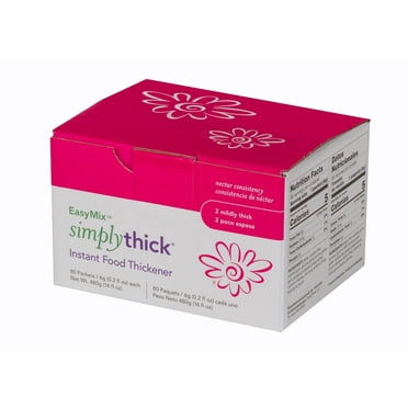 SimplyThick Easy Mix Instant Food & Beverage Thickener, Nectar ...