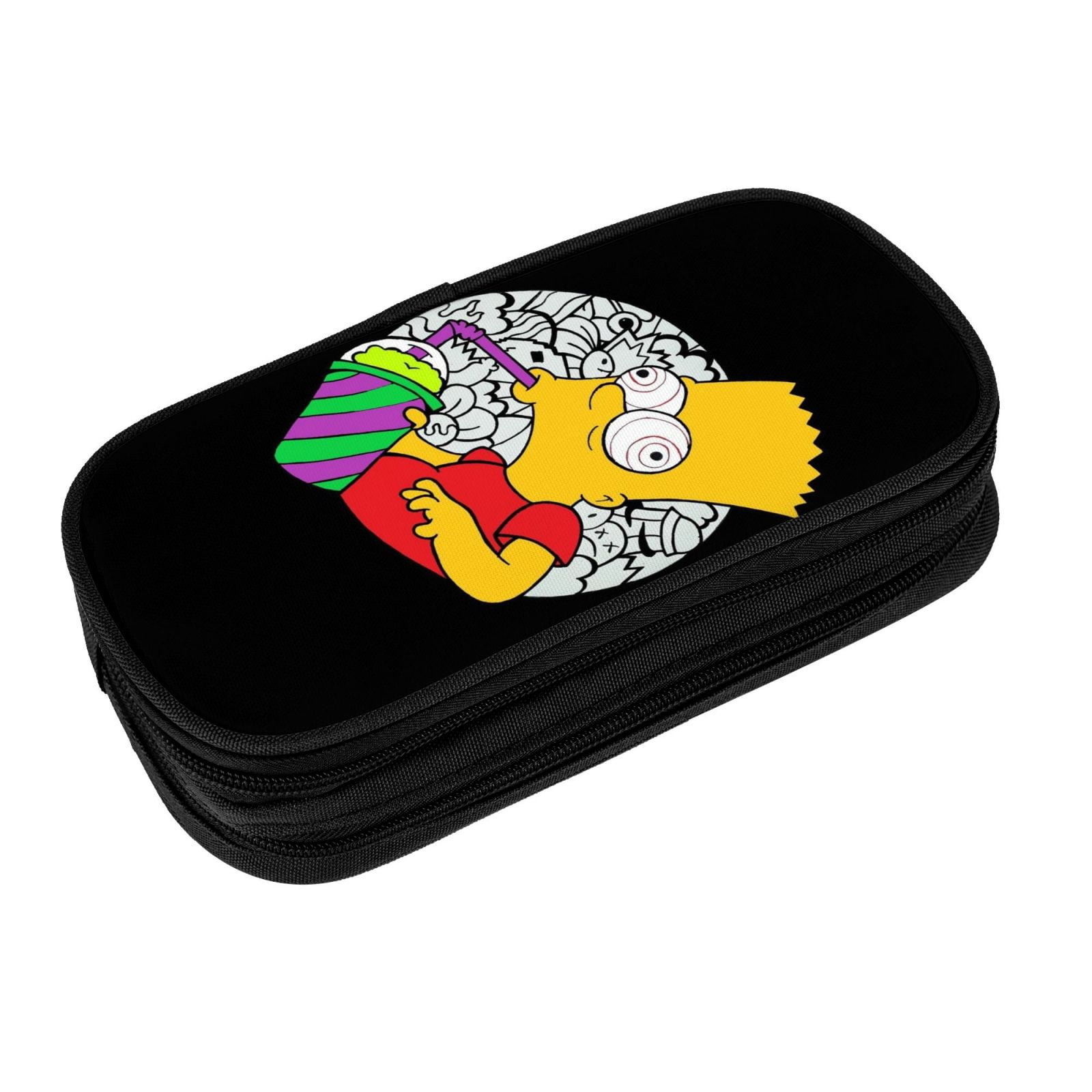 Simpons Large Capacity Pencil Case,Soft Pencil Pouch with Zipper Pencil ...