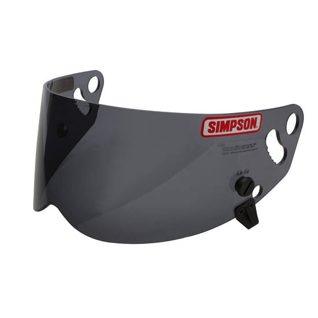 Simpson 1021 Smoke Shield-Speedway RX, Diamondback & X-Bandit Helmets ...
