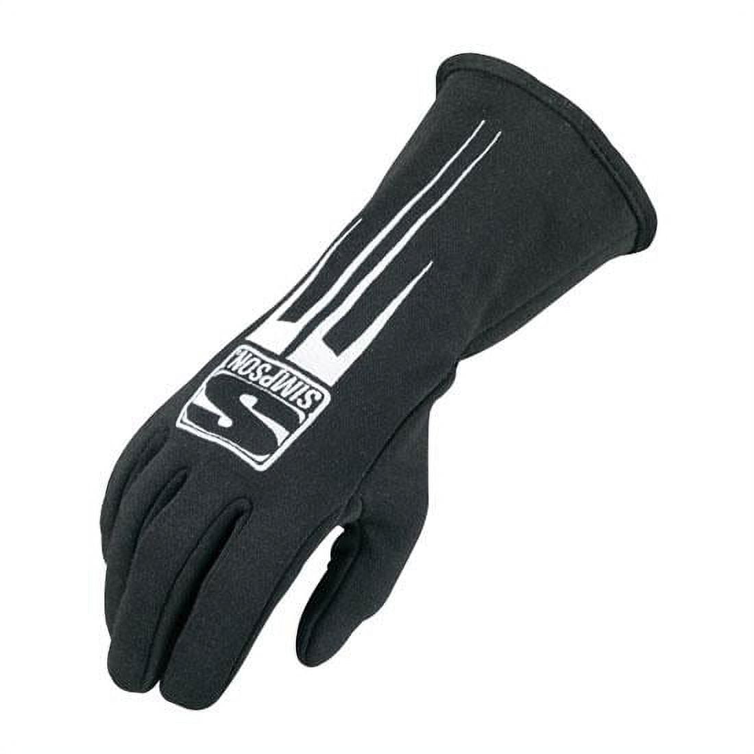 Simpson 20800LK Predator Gloves SFI 3.3/5 Black, Large, Nomex - Walmart.com