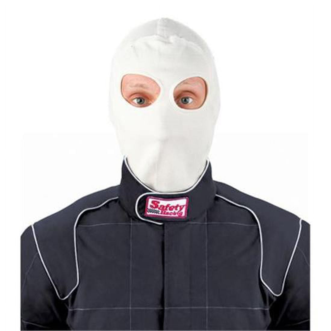 Simpson 23003W White Dual Eyeport Nomex Head Sock, SFI Spec 3.3 ...