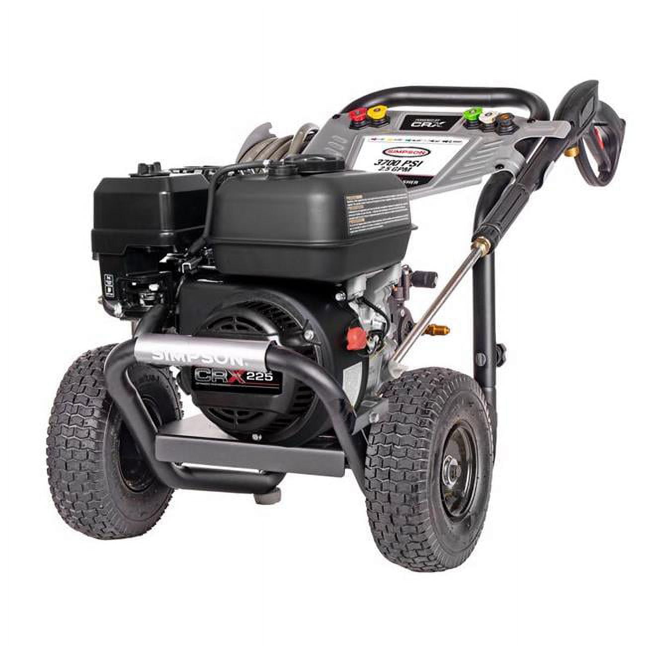SIMPSON Megashot MS61254 CRX Gas 3700 PSI 2.5 GPM High Pressure Washer ...