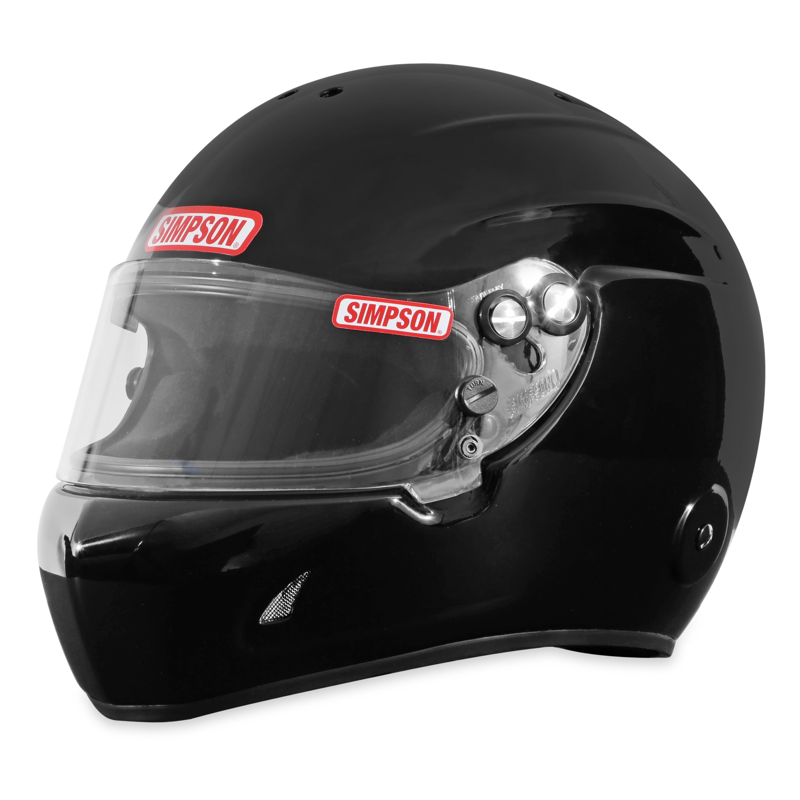 Simpson 7870042 Devil Ray 3.0 Helmet 2020 Black XL - Walmart.com