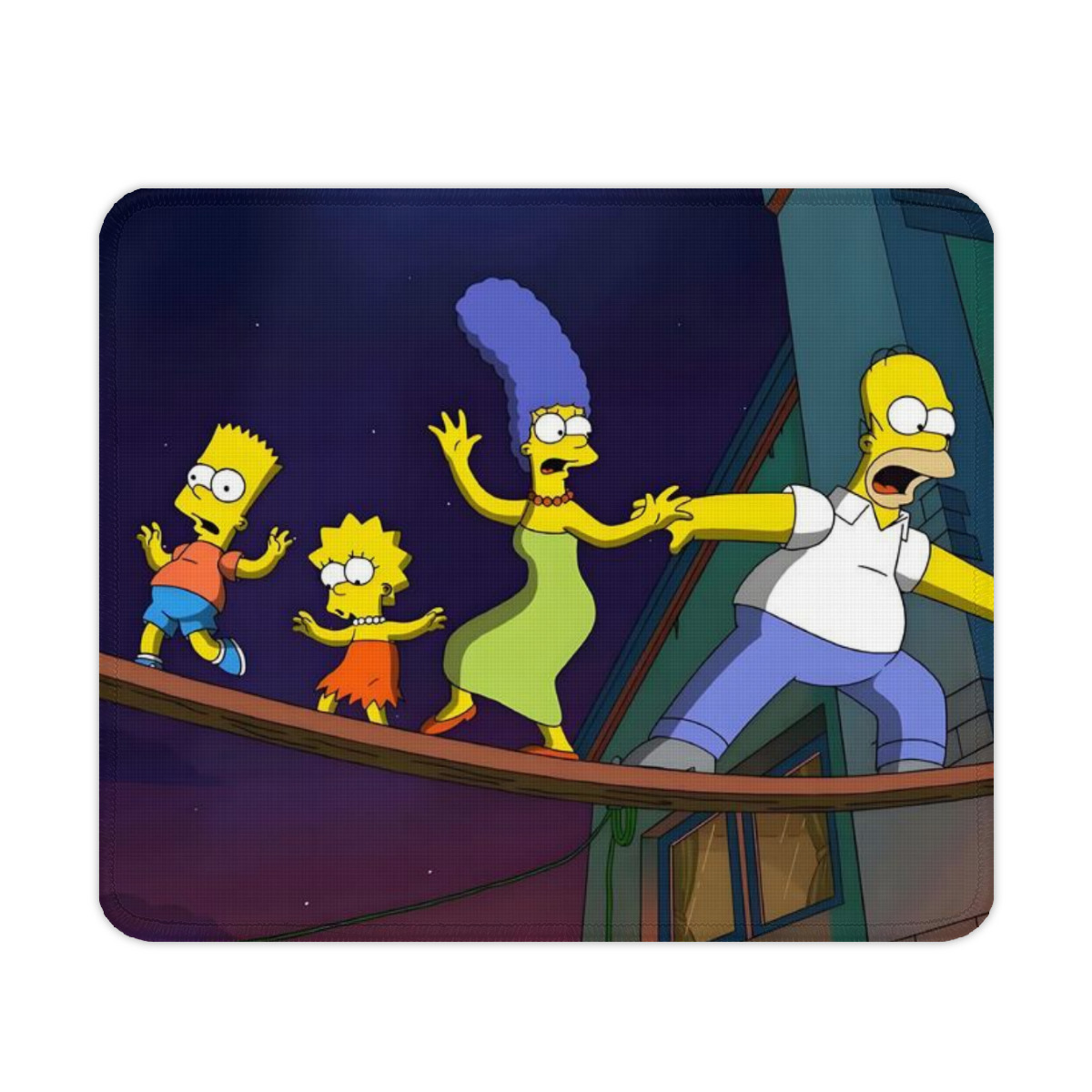 Simpson Animation characters locking mouse pad Office mouse pad ...