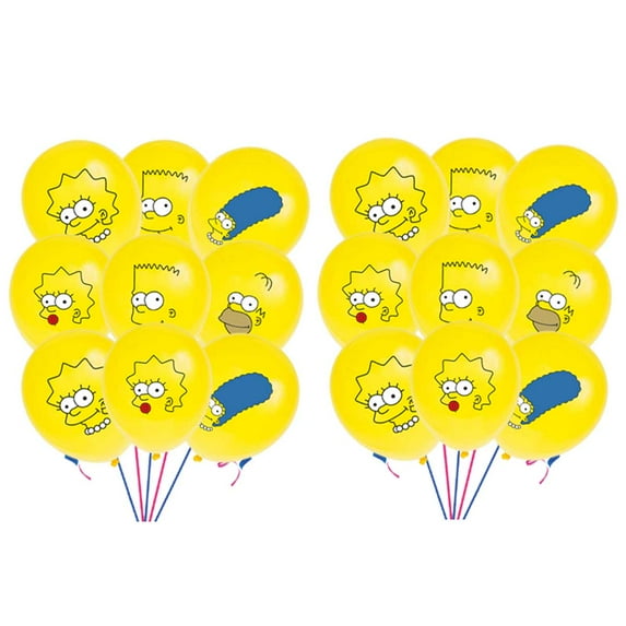Simpson Balloons Party Supplies Birthday Favors Decorations Decor Kit ...